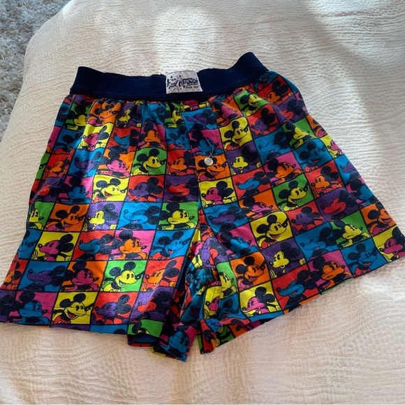 Disney | Shorts | Rare Mickey Mouse Boxers Xs | Poshmark